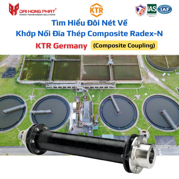 Tìm Hiểu Đôi Nét Về Khớp Nối Đĩa Thép Composite Radex-N KTR Germany - Dai Hong Phat Corp